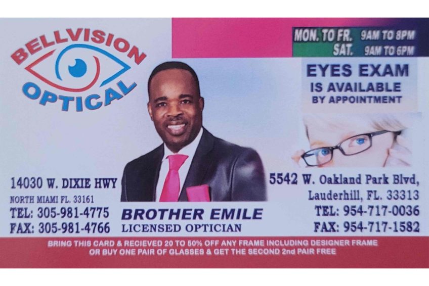 BELL VISION OPTICAL – Haiti Biz World